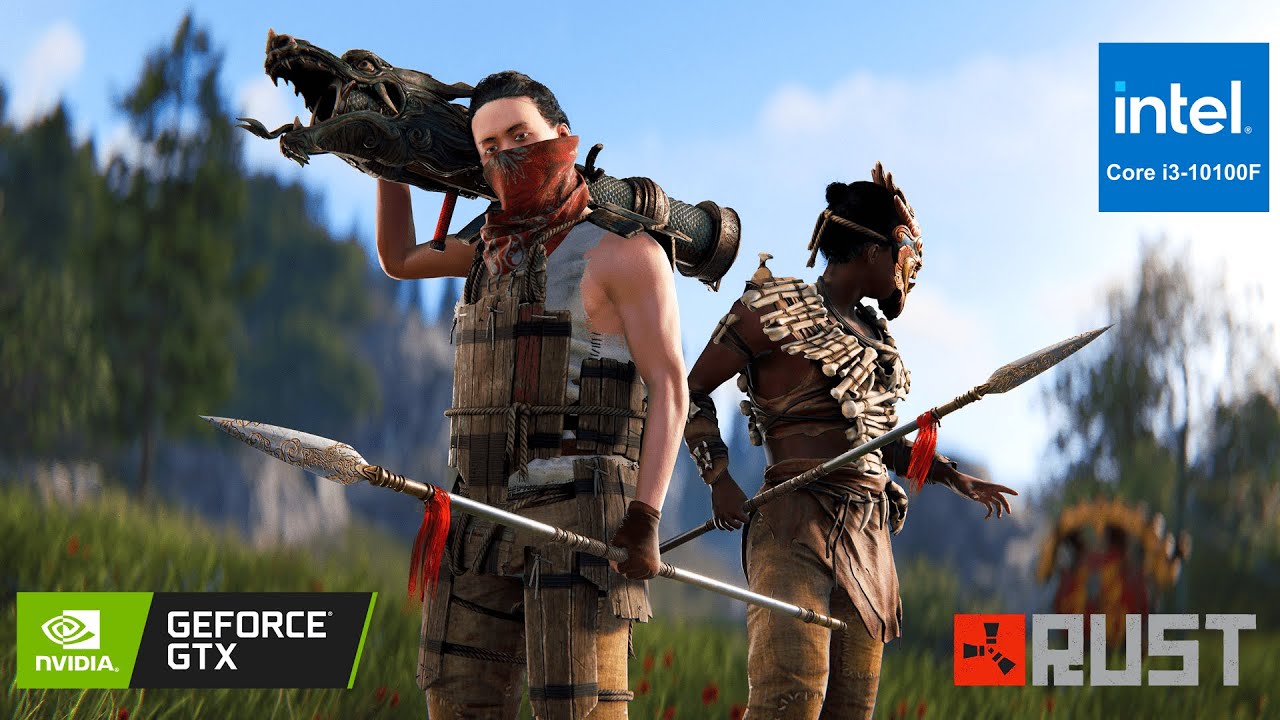 RUST Ultra Settings : GTX 1660 Super + i3-10100F | 1080p - YouTube
