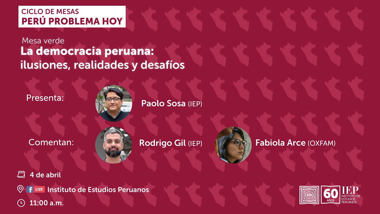 La democracia peruana: ilusiones, realidades y desafíos - YouTube