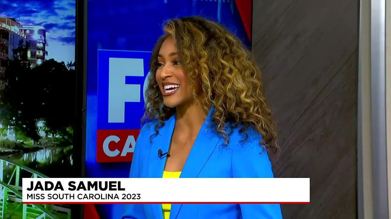 Miss South Carolina stops by FOX Carolina studio - YouTube
