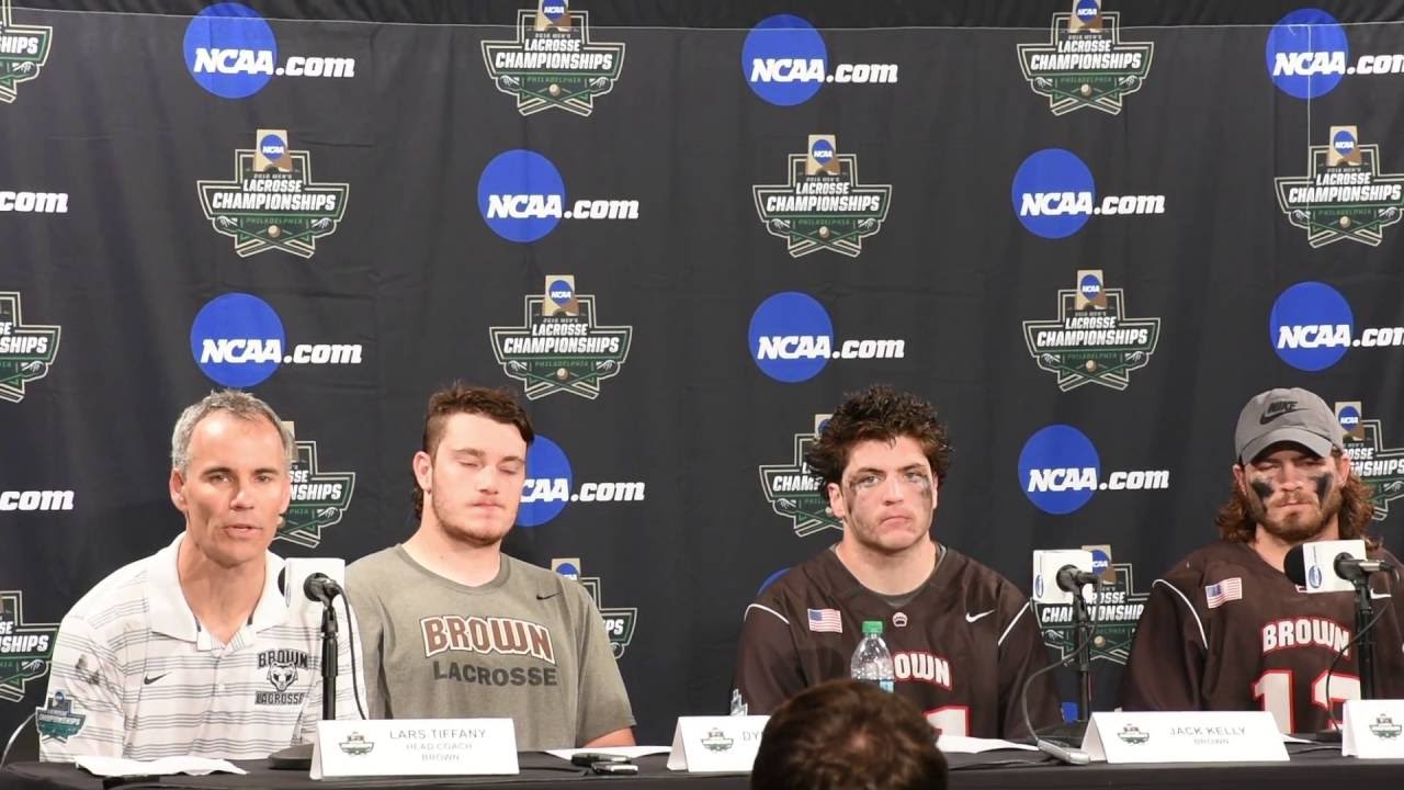 Brown University Men's Lacrosse - NCAA DI Final Four Press Conference ...