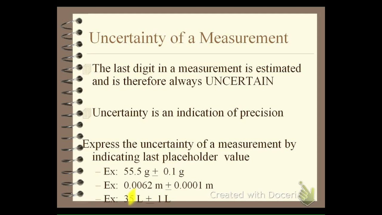 Evaluating precision and accuracy of measurements - YouTube