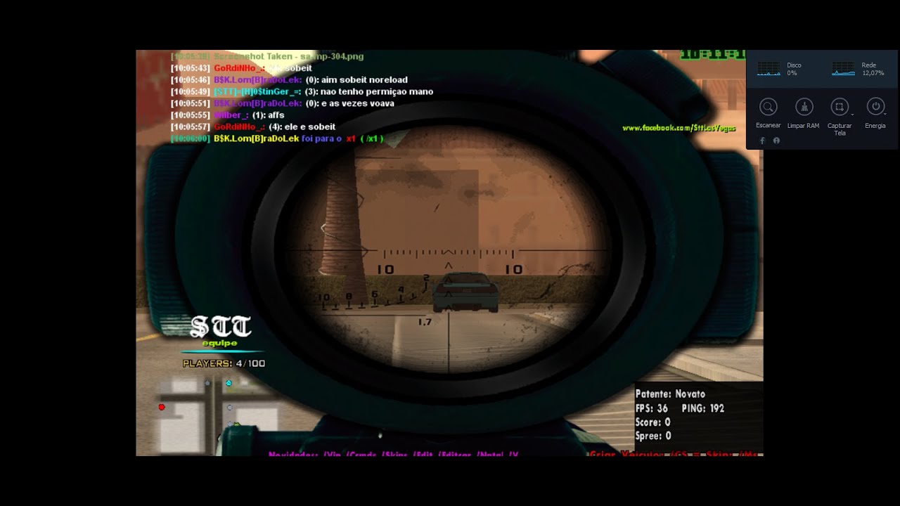 Sniper Scope - Nova Mira Para Sniper [GTA SA & SAMP] [MOD CLEO] - YouTube