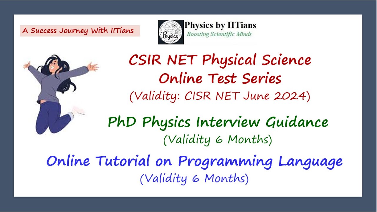 CSIR NET Physical Science Test Series 👉🏼Affordable Test Series, Concept ...