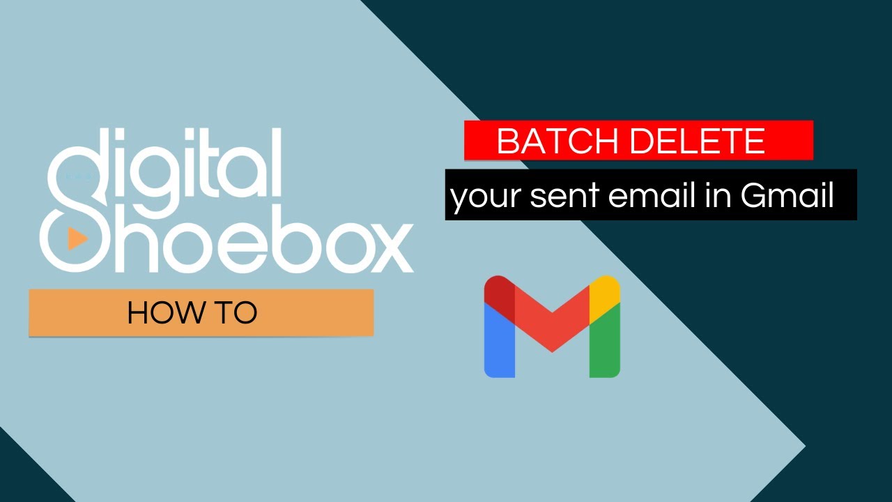How to: Bulk Delete Sent Emails in Gmail - YouTube