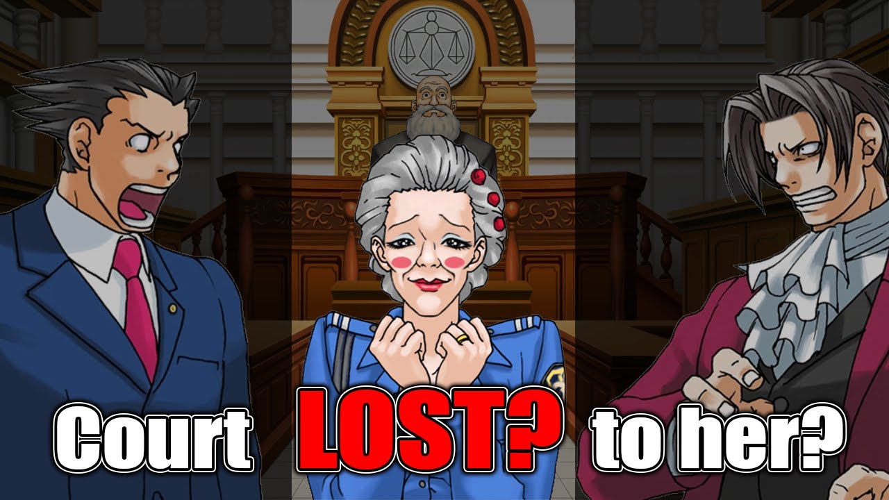 Hell Hath no Fury like a Security Lady - Phoenix Wright: Ace Attorney ...