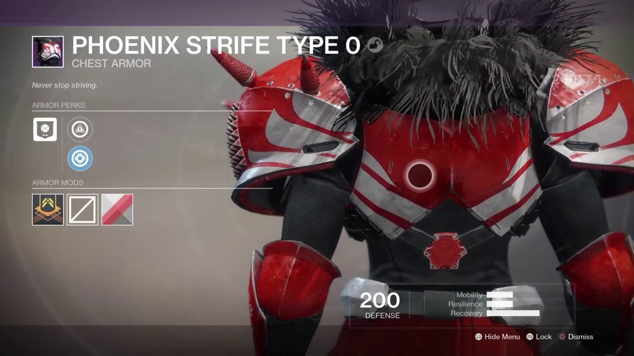 Phoenix Strife Type 0 Armor Set - YouTube