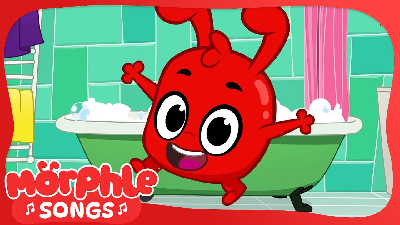 Bath Time Song! 🛁 | Nursery Rhymes & Songs by Morphle | Kids Singalong ...