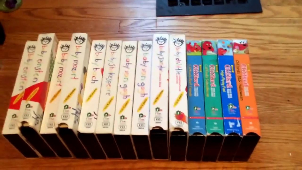 My F.H.E. VHS Collection So Far - YouTube