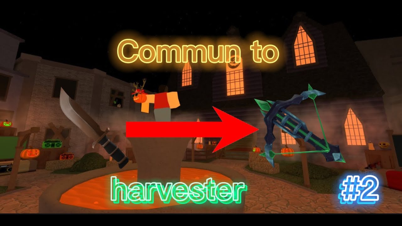 MM2 Commun To Harvester #2 (MIND BLOWING TRADES) - YouTube