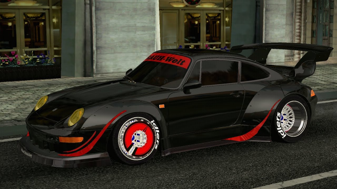 Mod Porche RWB Realistic Sound Gta Sa Android - YouTube