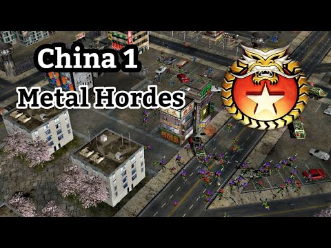 C&C Generals Zero Hour MISSION MAP ^China 1- Metal Hordes^ - YouTube