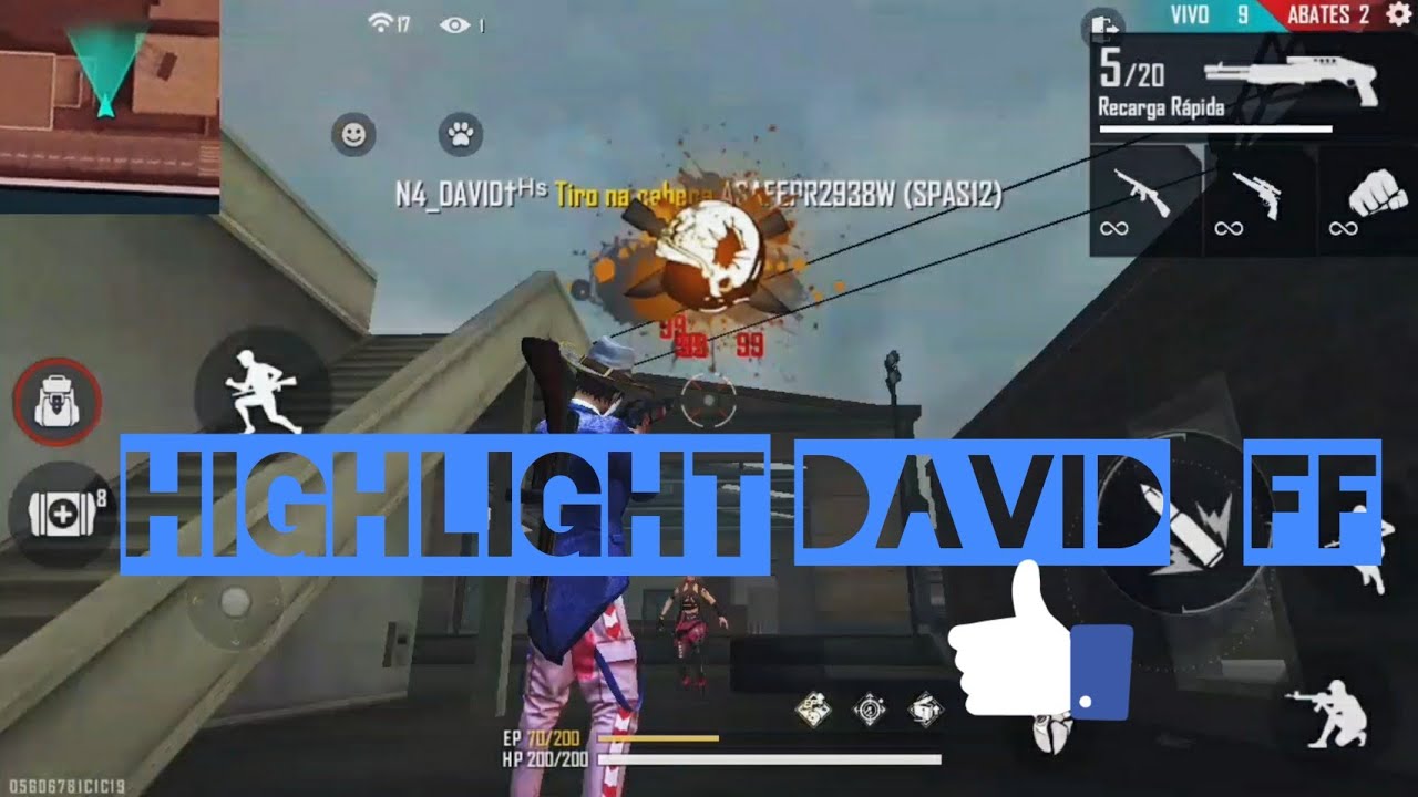 HIGHLIGHT DE FREE FIRE "DAVID FF" - YouTube