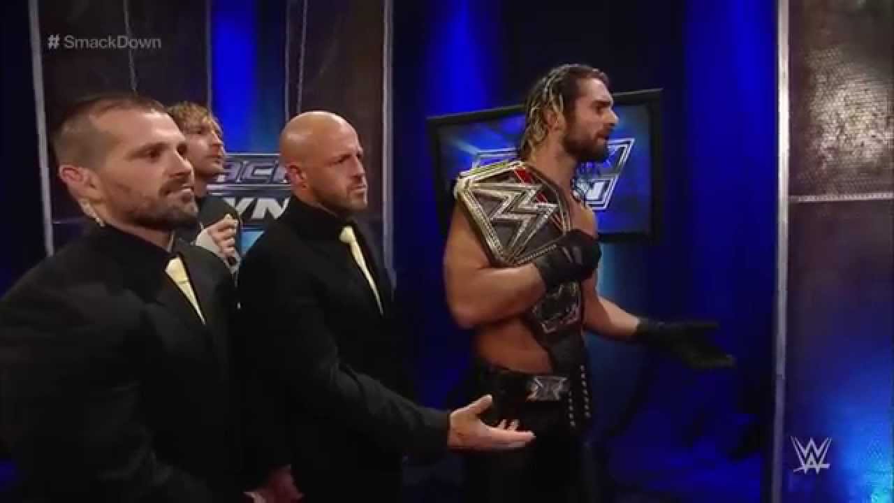Dean Ambrose And Seth Rollins Backstage Smackdown May 14, 2015 - YouTube
