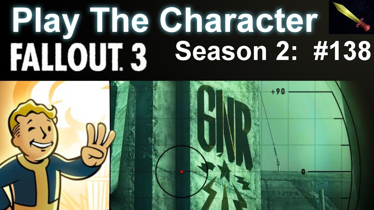 Hunting for the GNR Outpost - Fallout 3 Gameplay [Play the Character 2 ...