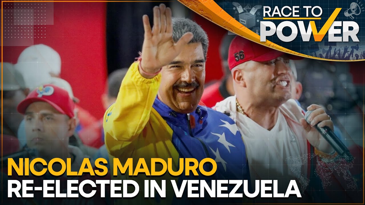 Venezuela Elections 2024: Cheers and tears as President Maduro wins ...