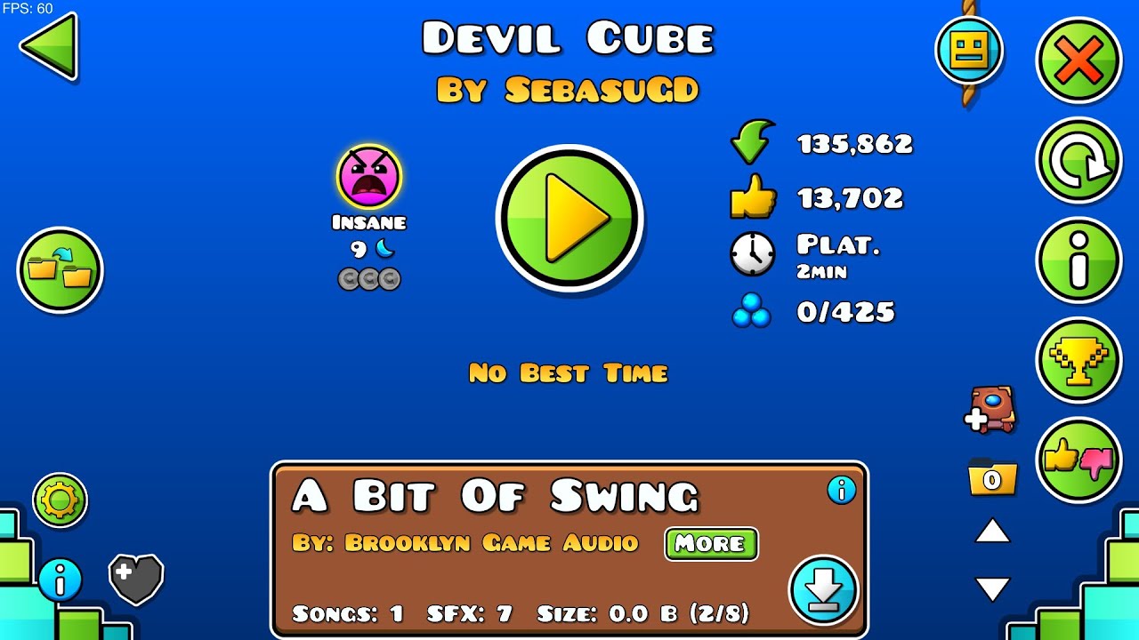 geometry dash часть 129 - DEVIL CUBE - YouTube