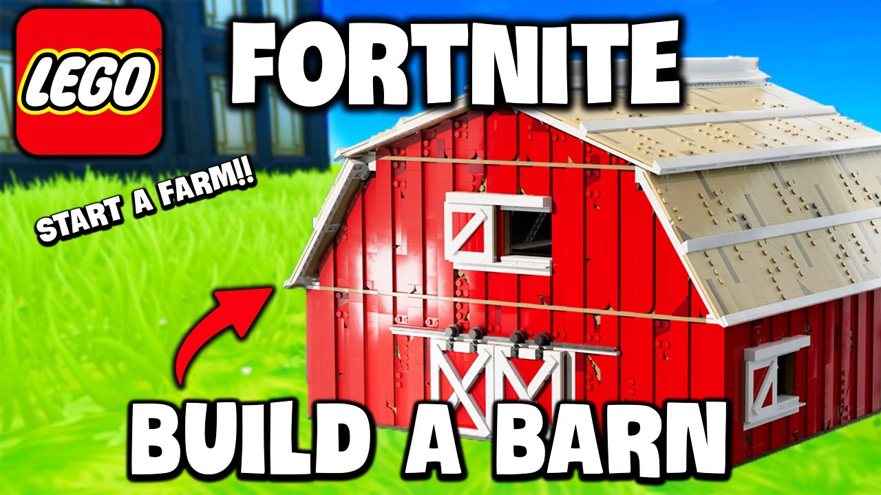 How to Unlock and Build a Barn in LEGO FORTNITE (Super Easy) - YouTube