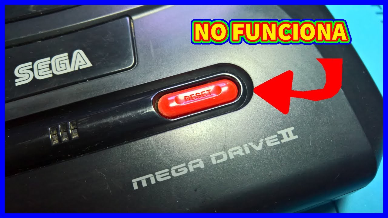 🔔 Como REPARAR el botón RESET de la SEGA MEGADRIVE II 🔔 E0171 - YouTube