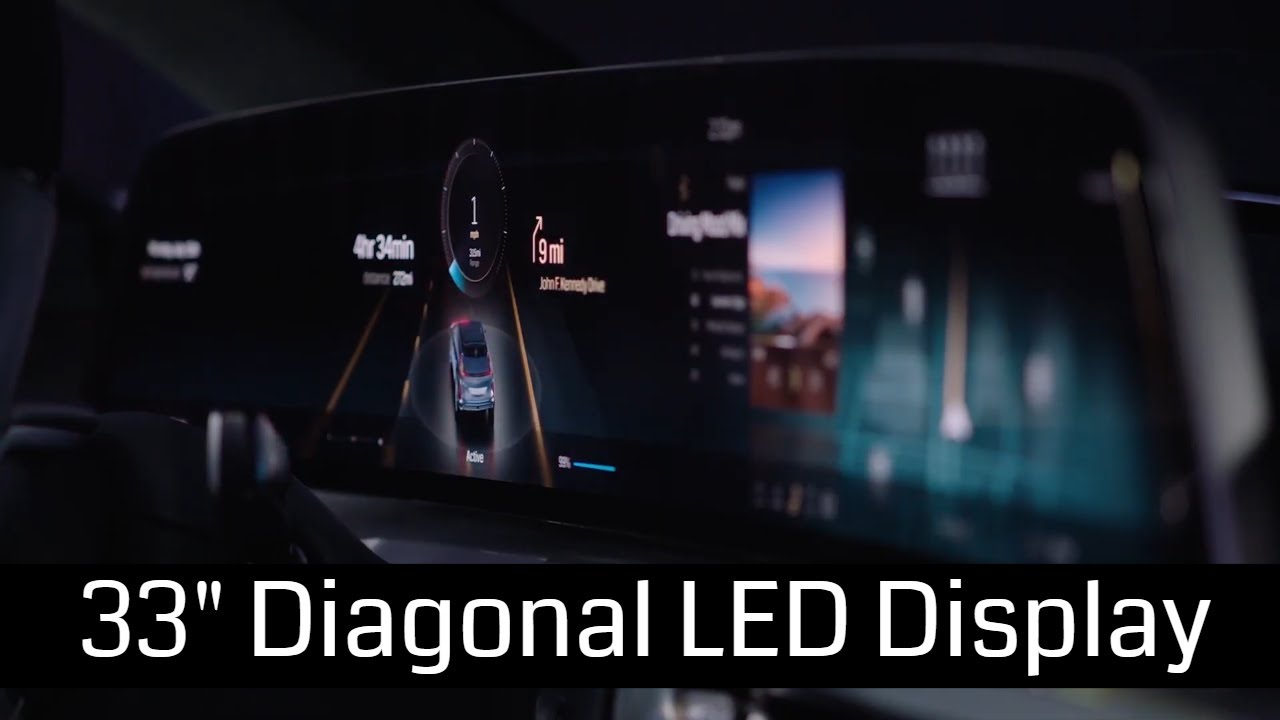 Cadillac Next-Generation User Experience Explained | 33-inch LED ...