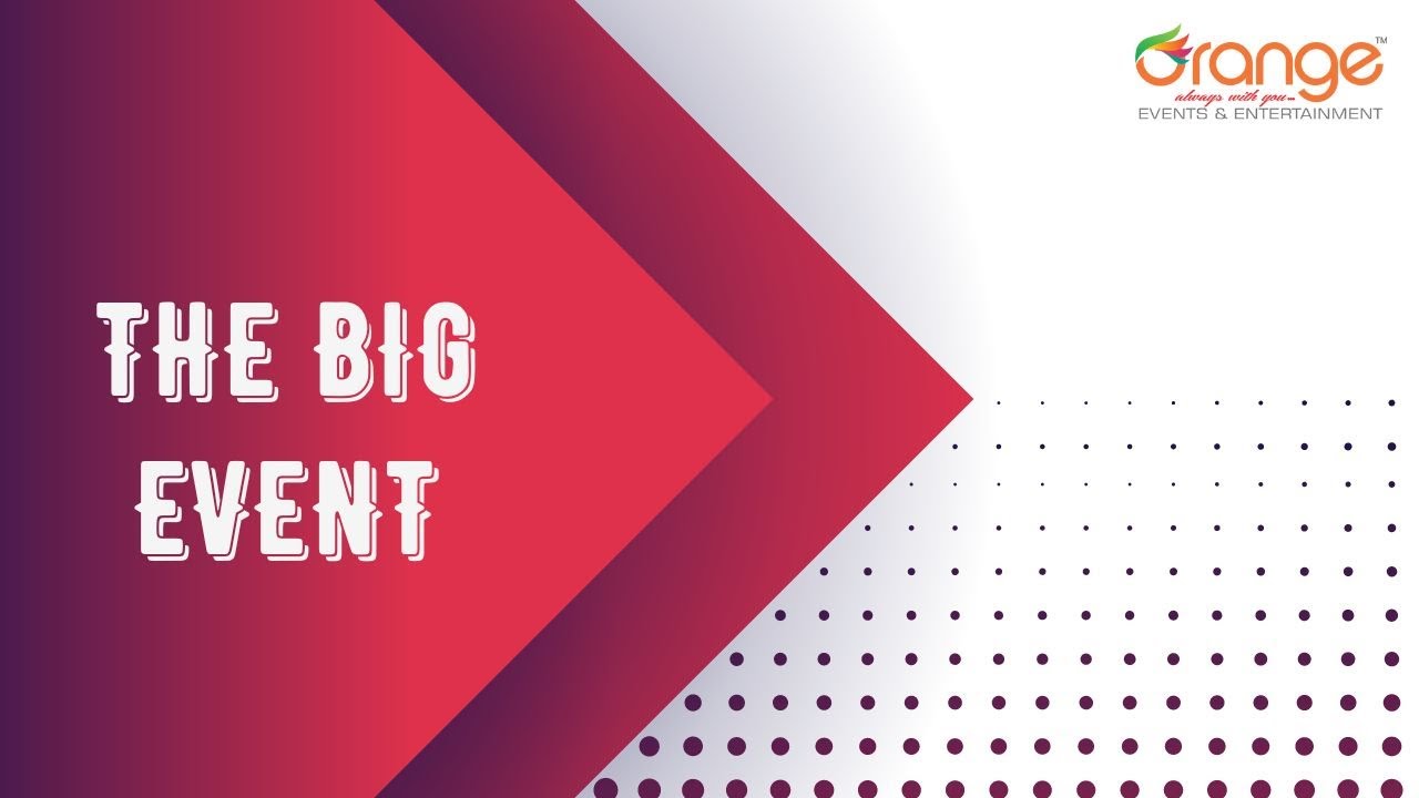 THE BIG EVENT | BNI NOIDA | ORANGE EVENTS & ENTERTAINMENT - YouTube