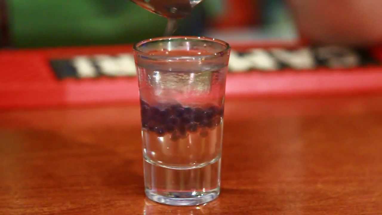 Molecular cocktail experiment - YouTube