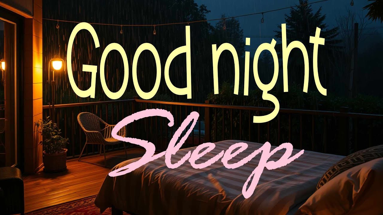 Have a Good Night Sleep with Rain Sound #soundtherapy # ...