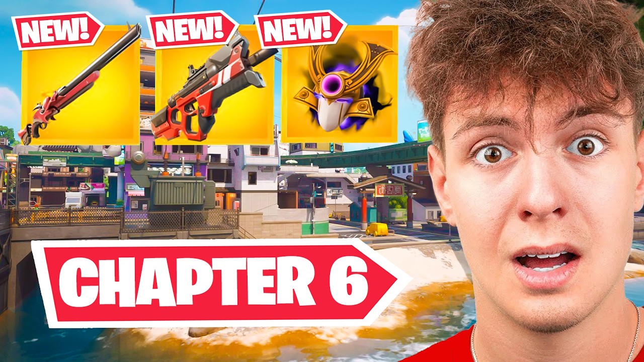 MY FIRST WIN OF FORTNITE CHAPTER 6 - YouTube