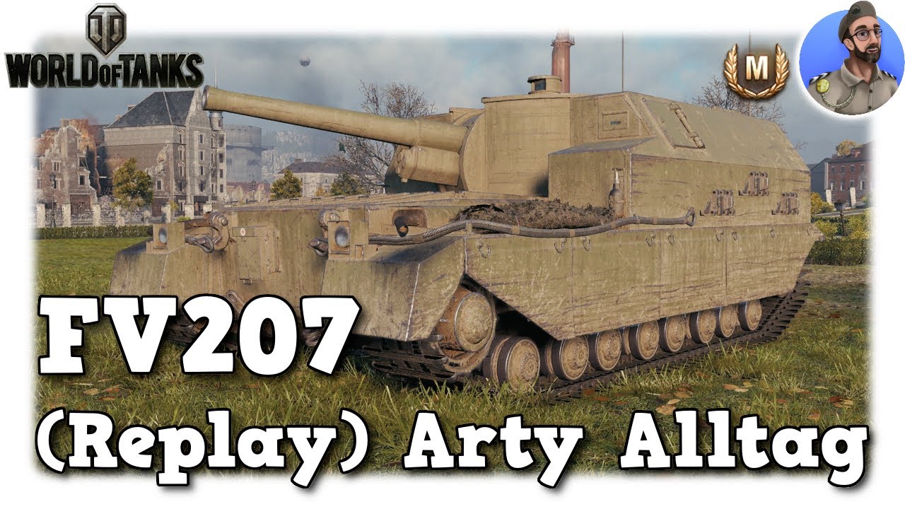 World of Tanks - FV207 - Arty Alltag auf Tier 8 - YouTube