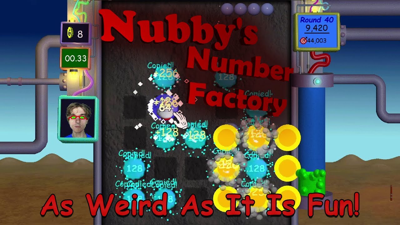 Nubbys Numbers Factory - As Weird As It Is Fun! - YouTube