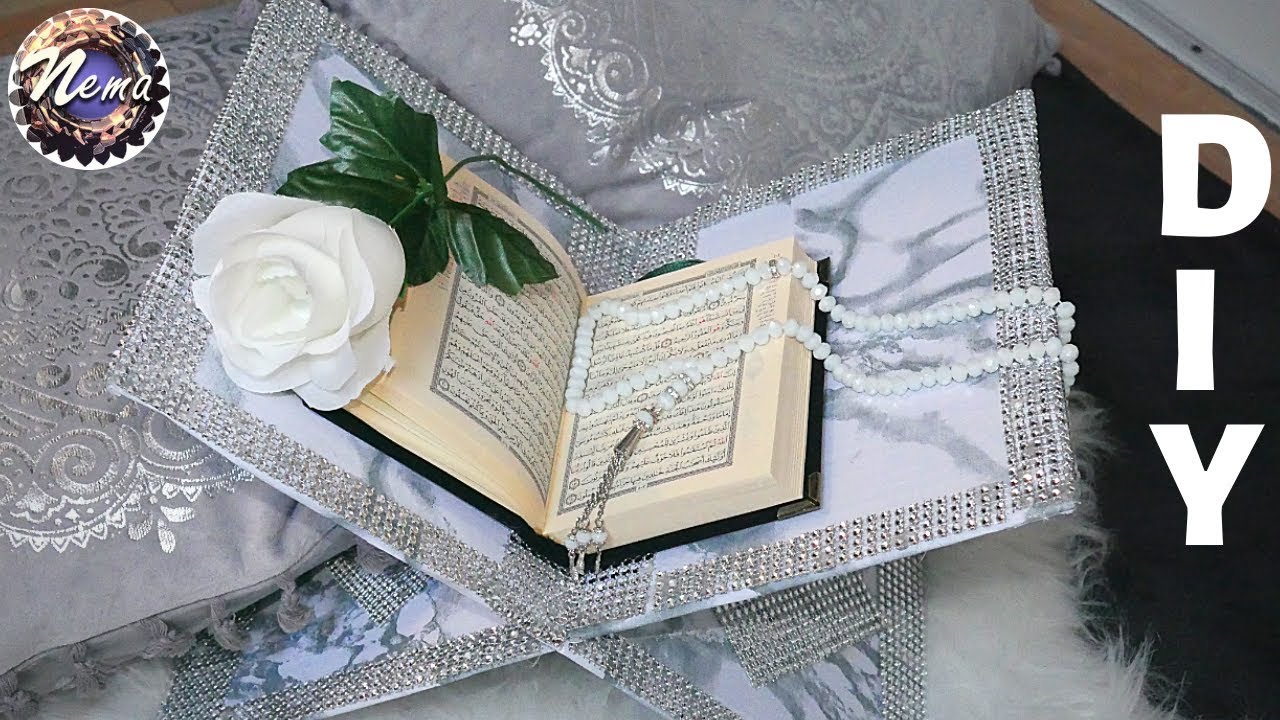 Diyمن كرطون إلى حامل📖المصحف👌 بشكل راقي Youtube