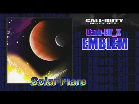Black Ops 2 Emblem - Space (Solar flare) - YouTube
