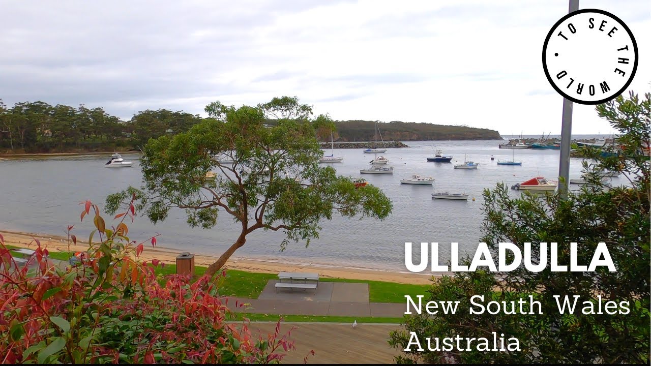 4K - ULLADULLA - NEW SOUTH WALES, Australia - Stopover during drive ...