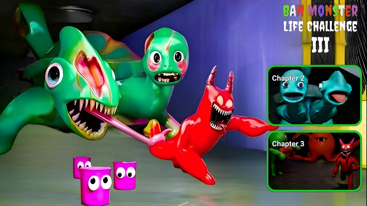Ban Monster Life Challenge 3 Gameplay Walkthrough - Chapters Updated ...