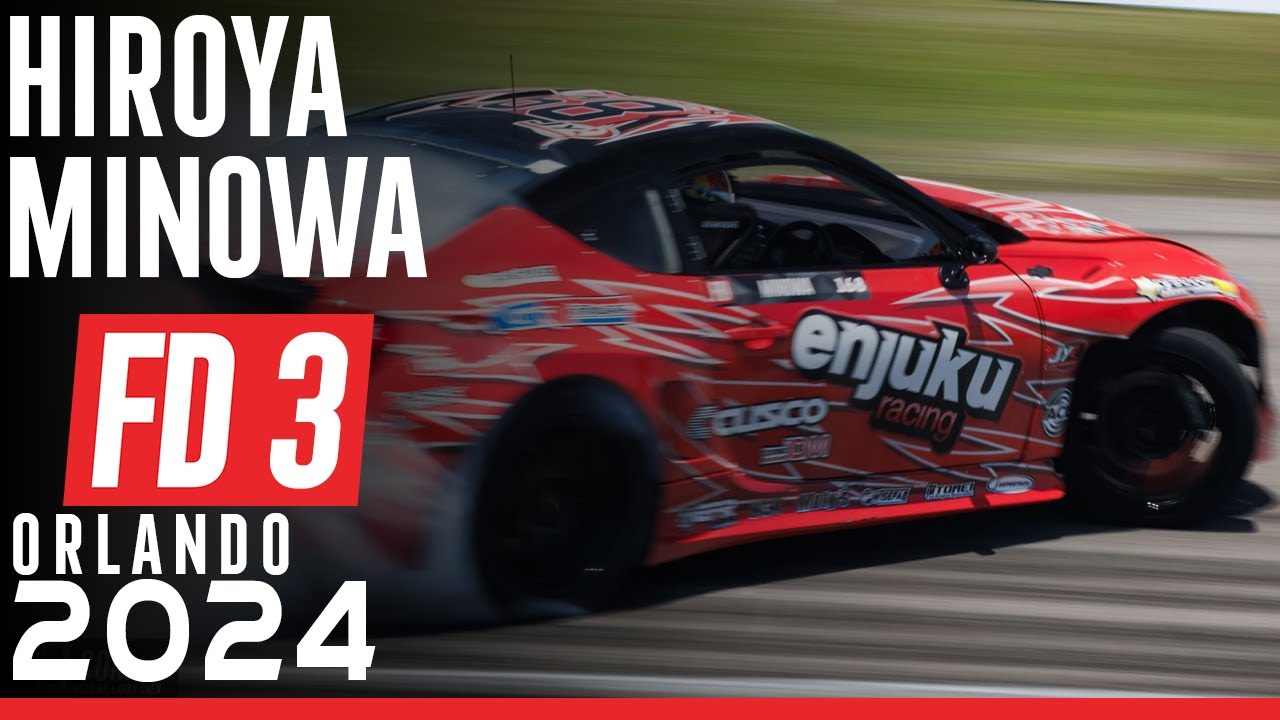 Hiroya Minowa | 4th | FD3 Orlando - YouTube