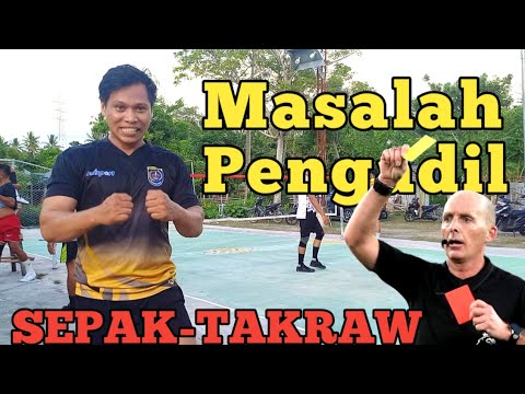 Referee Selalu Bermasalah Dengan Wasit 🤦‍♂️ Sepak Takraw 2023 - YouTube