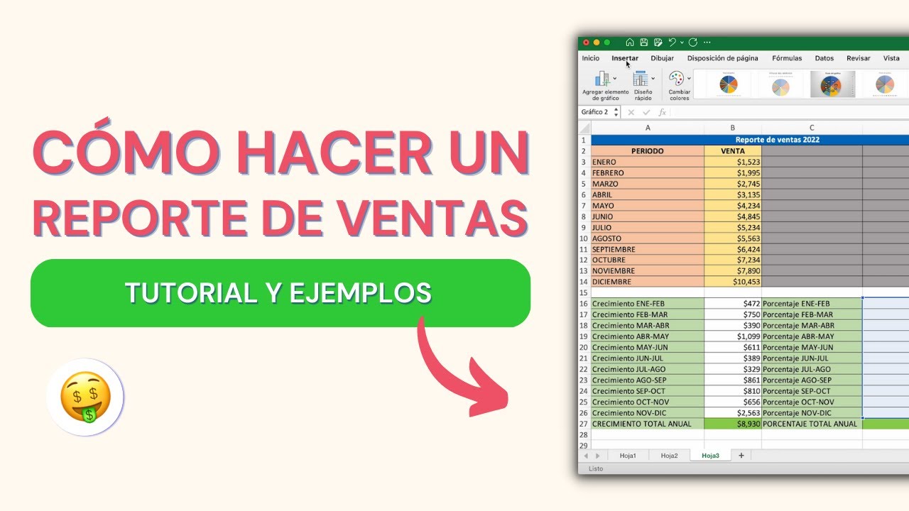 Cómo Hacer Un Reporte De Ventas Tutorial Y Ejemplos Youtube