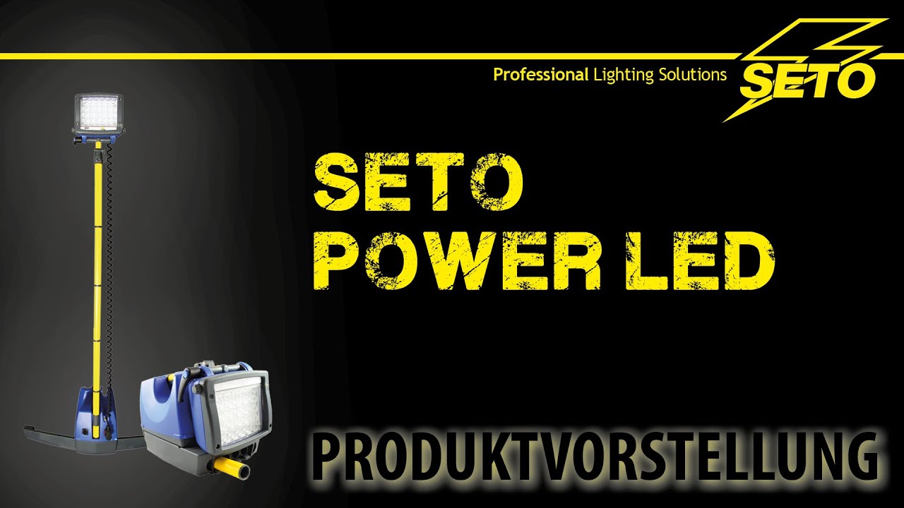 Produktvorstellung: SETO POWER LED - YouTube