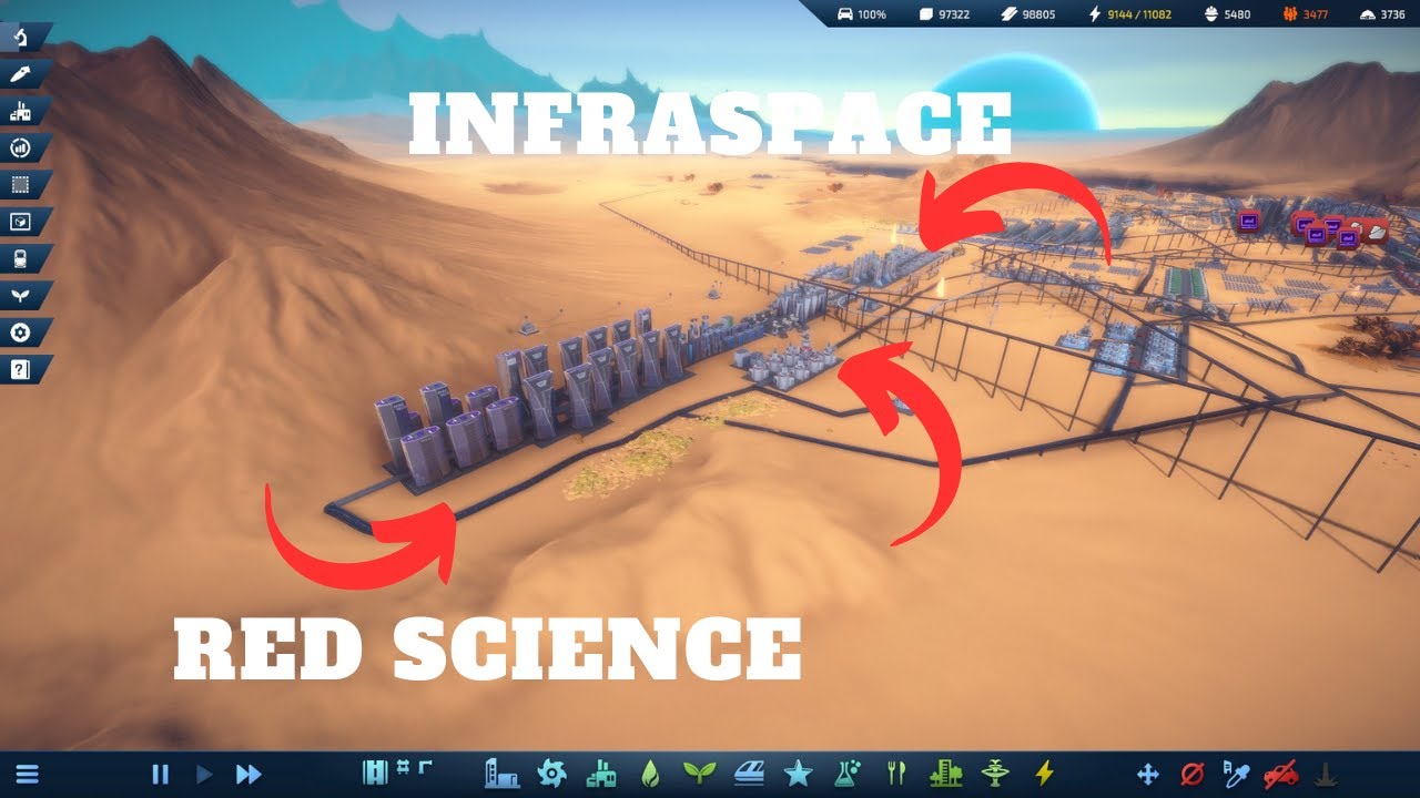 Red Science Time In Infraspace - YouTube