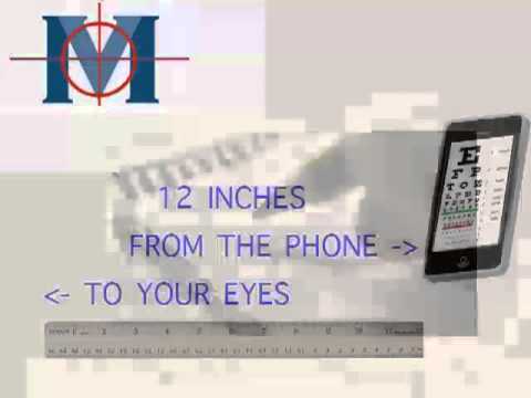 How to Do the Snellen Chart Evaluation - YouTube