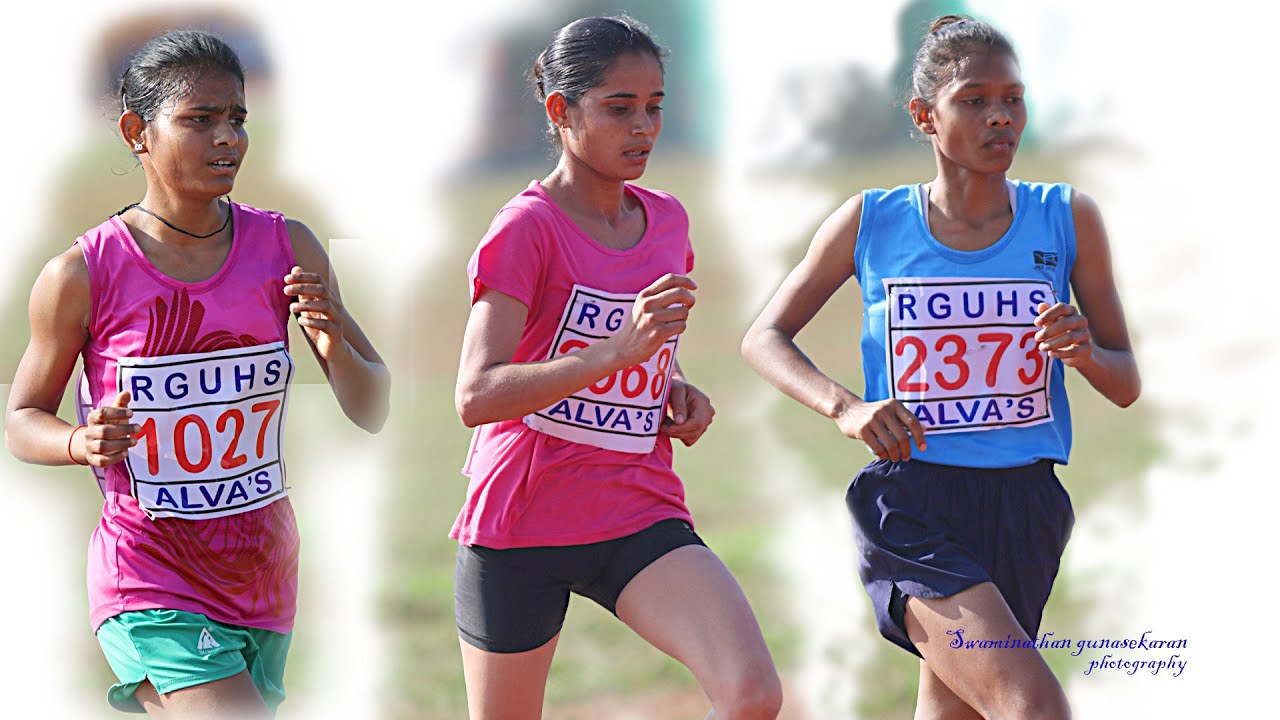 5000m Run Women Final All India Inter University Athletics Championship ...