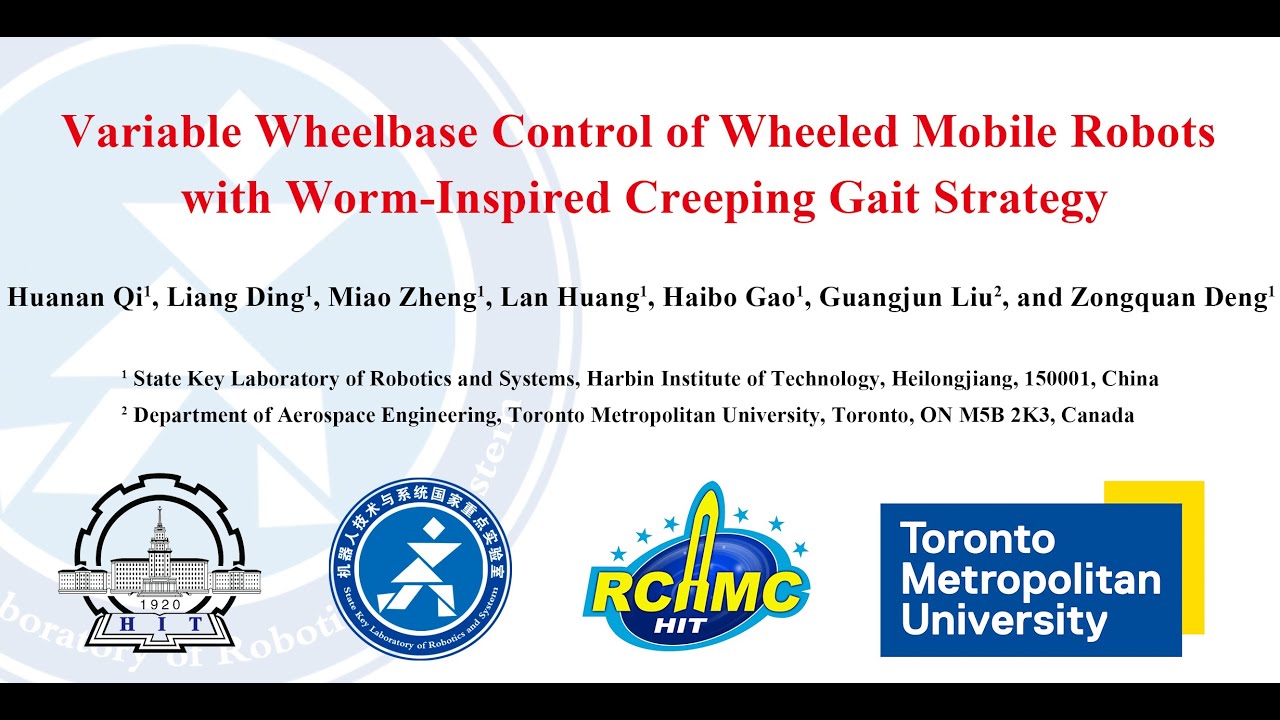 Study 3: Variable Wheelbase Control of WMRs in Journal of IEEE Trans ...