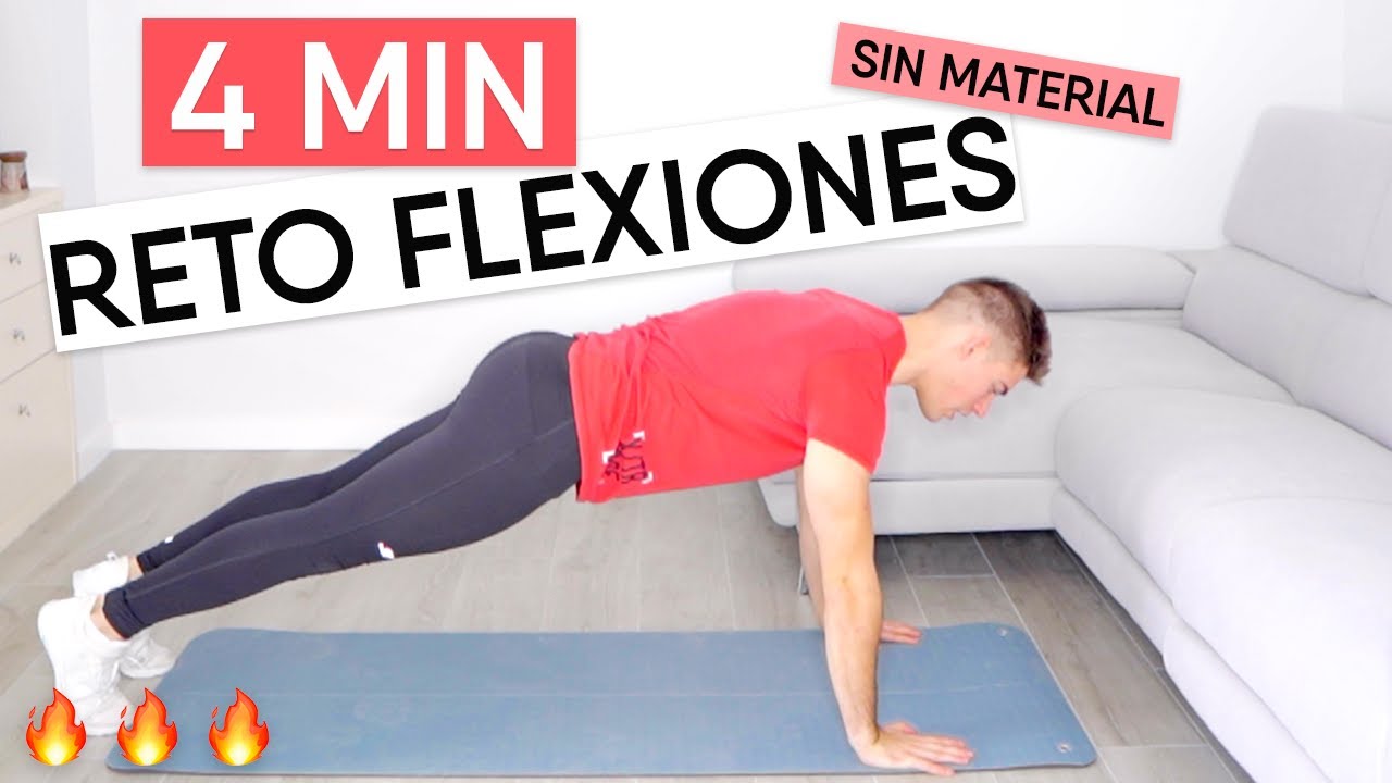 ¿Podrás con esta RUTINA de PECHO en casa? | Reto de flexiones y ...