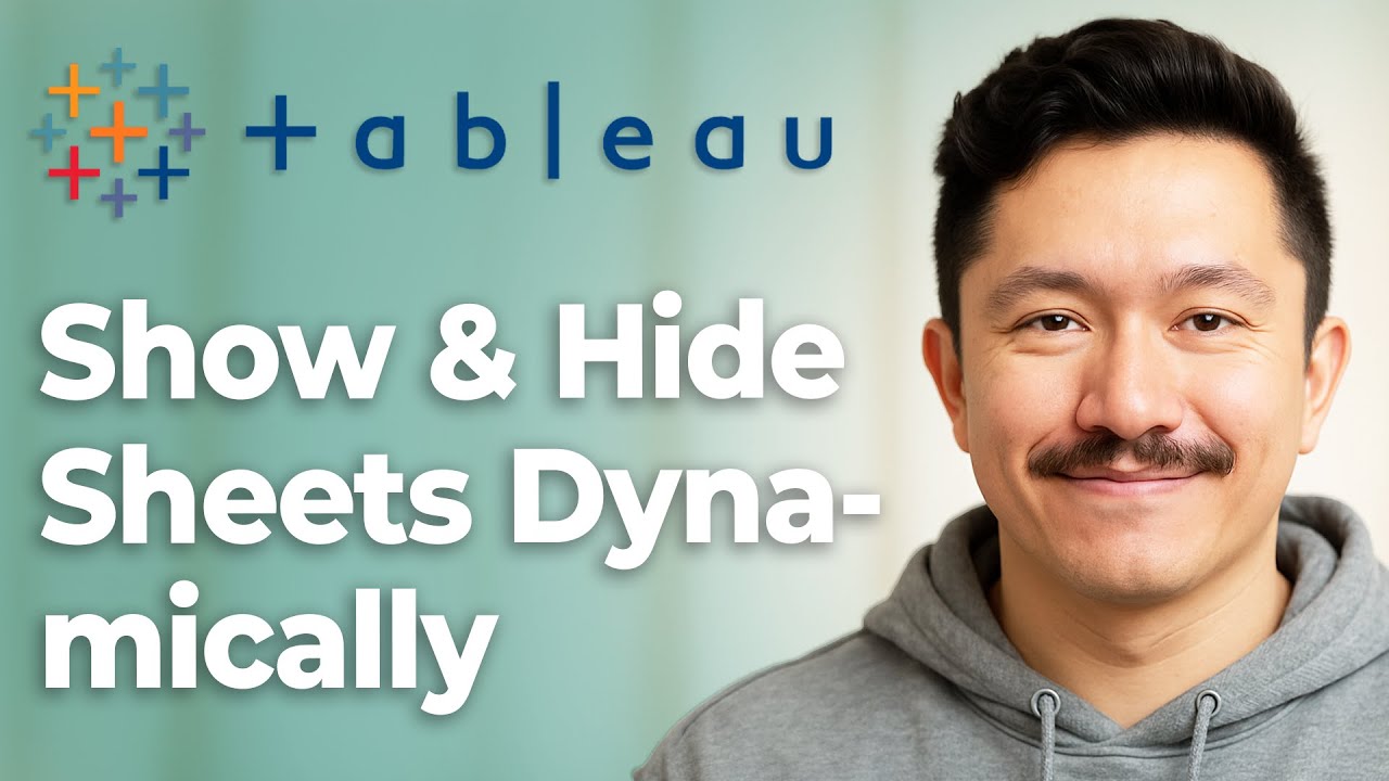 How To Show And Hide Sheets Dynamically In Tableau [2025 Guide] - YouTube