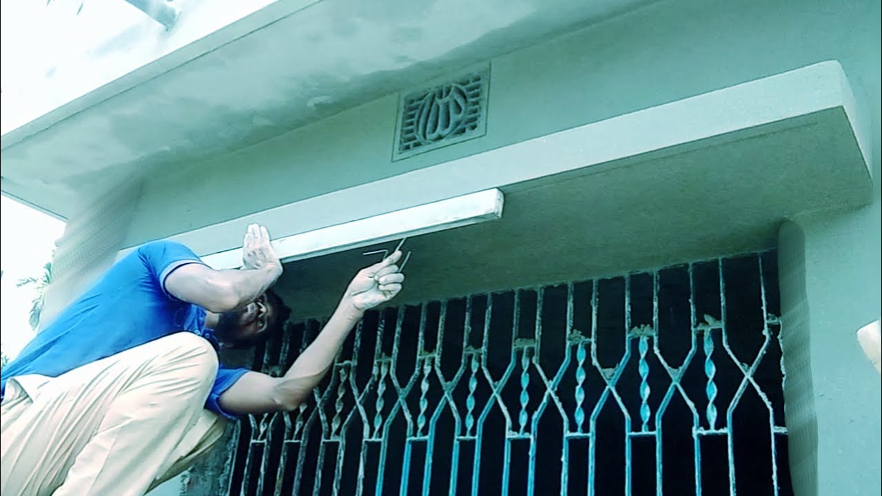 The Windows Are plastered Window plaster Window plaster design Window ...