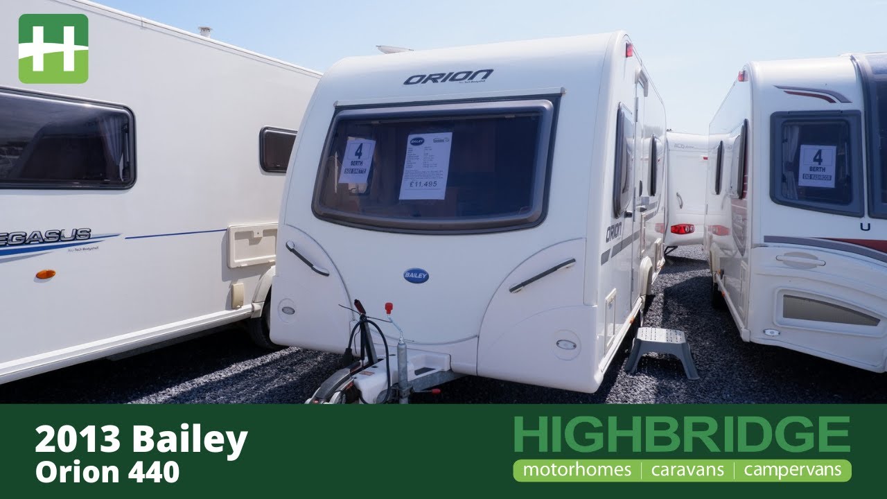 2013 Bailey Orion 440 - YouTube