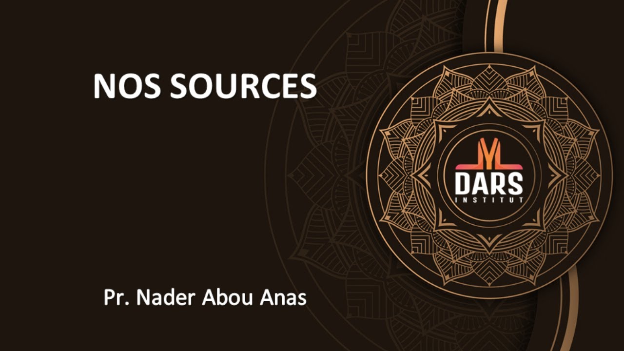 Nos sources - YouTube