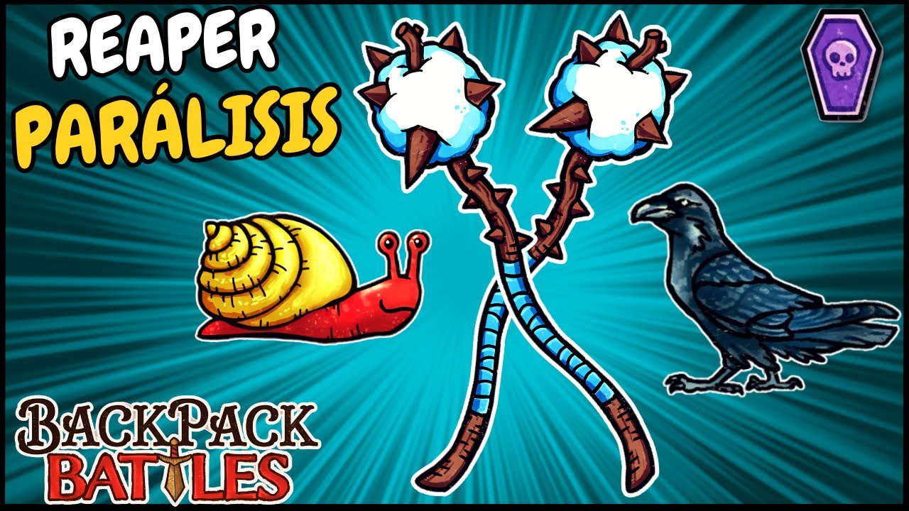 ¡Esta es MI BUILD FAVORITA de la REAPER! ️ | Backpack Battles - YouTube