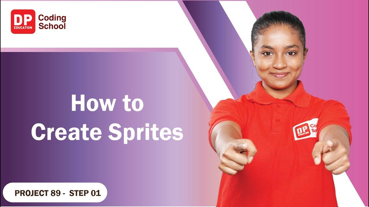 Project 89 Step 1 - How to Create Sprites - YouTube