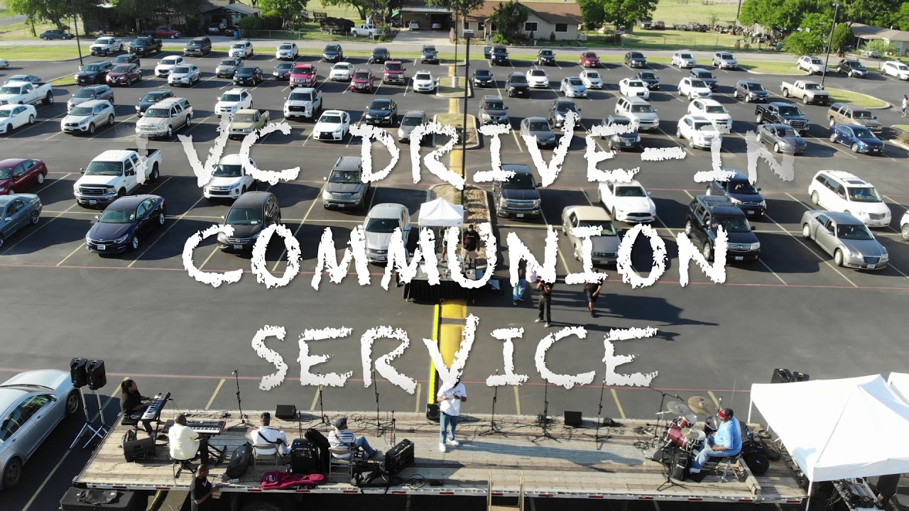 Drive-In Communion Service - YouTube