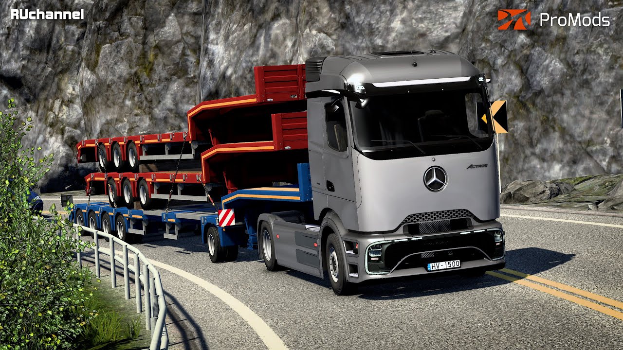 Mercedes-Benz Actros MP6 | Sweden | Euro Truck Simulator 2 [4K] - YouTube